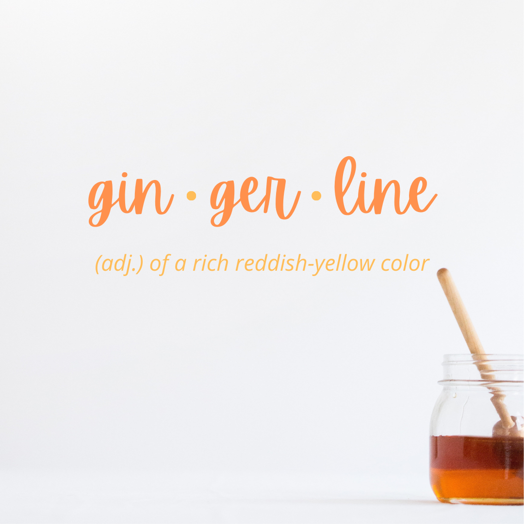 Sweet like Honey: Discovering the Name Gingerline – Gingerline Creative ...